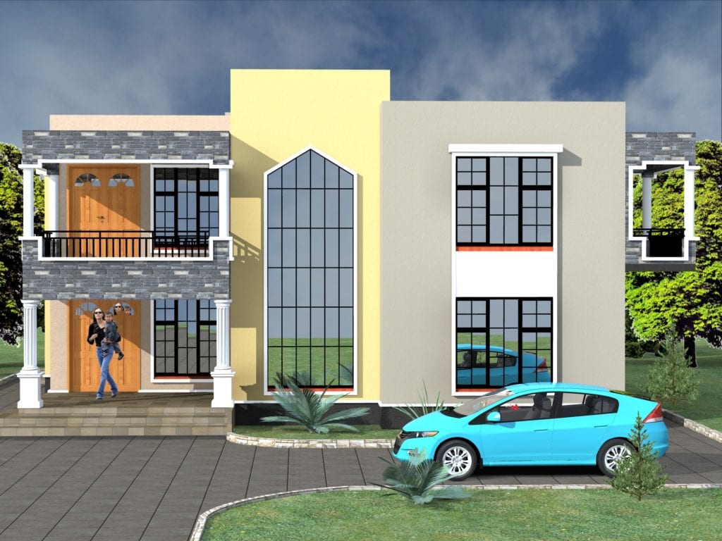 6 Bedroom Modern Luxury House Plans | HPD Consult